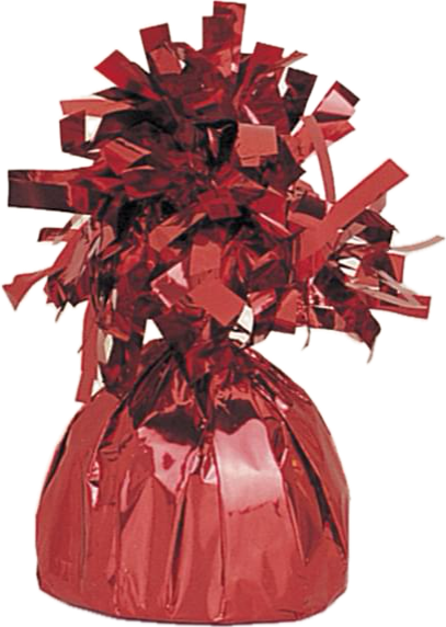 Peso Balões Foil Vermelho - Partyval